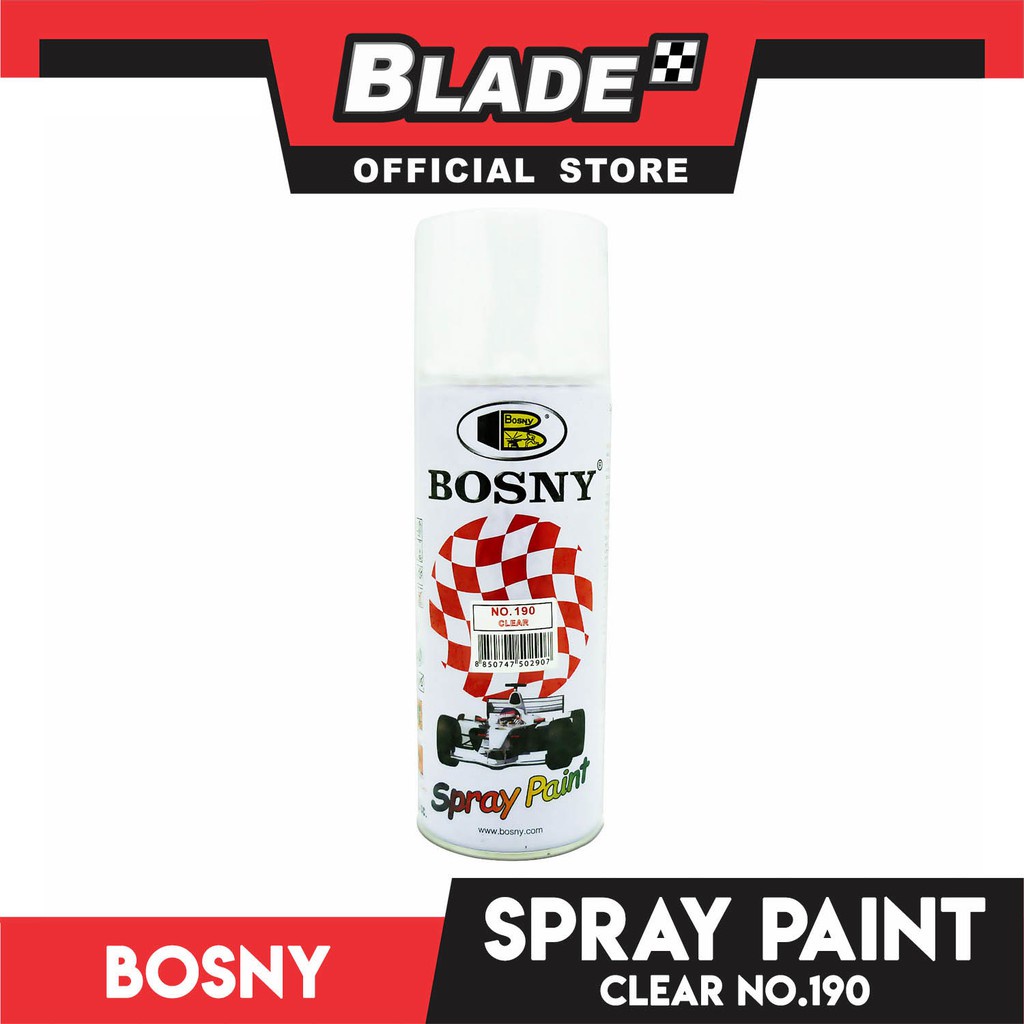 Bosny No.190 Spray Paint 300g (Clear) | Shopee Philippines