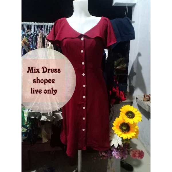 mix dress preloved/thrifted shopee live link only | Shopee Philippines