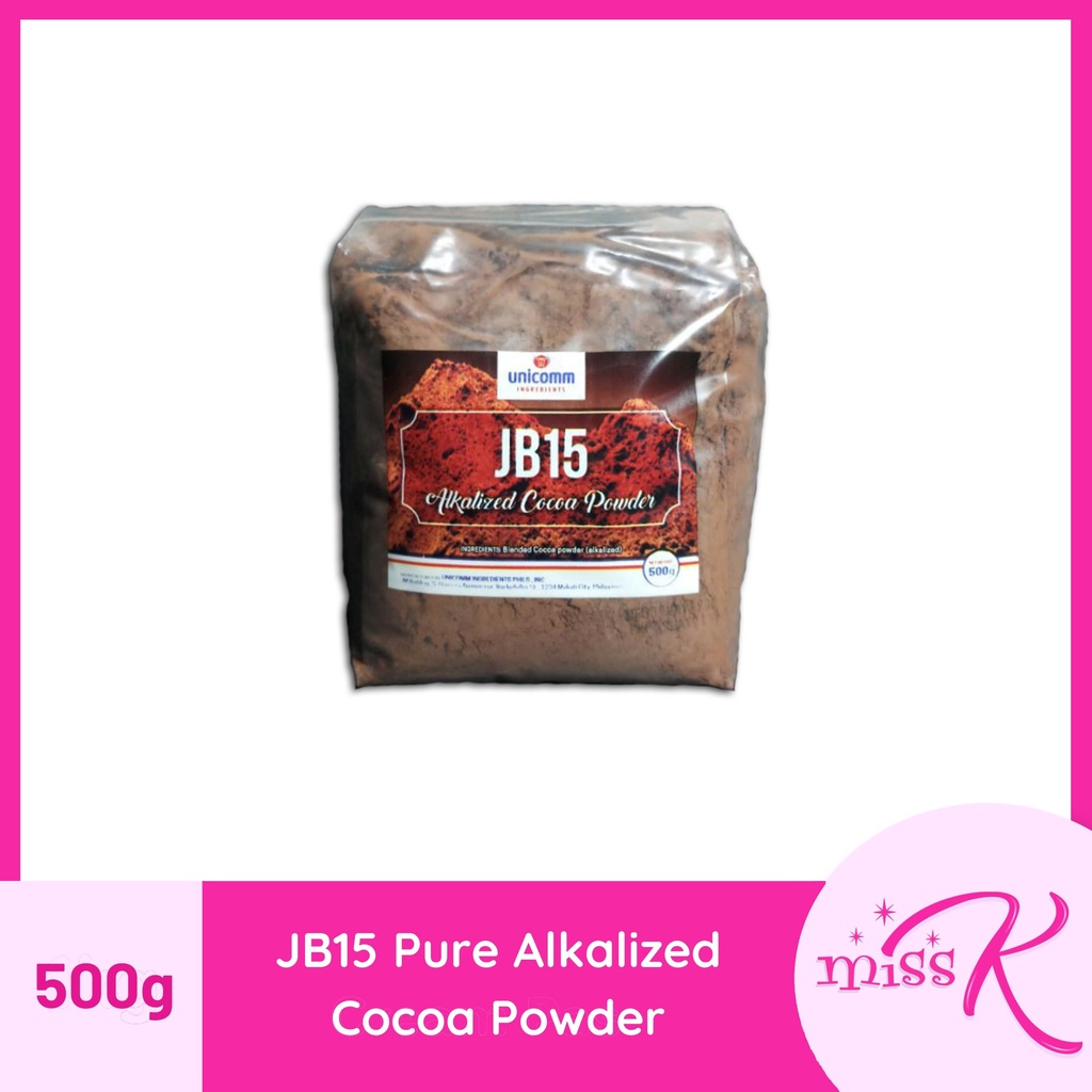 JB15 Cocoa Powder | Pure Alkalized | Baking Ingredient | 500g | Shopee ...