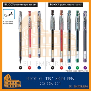 Ballpen PILOT Brand Gtec G-tec Gtech C3 0.3mm Point C4 0.4mm Point ...