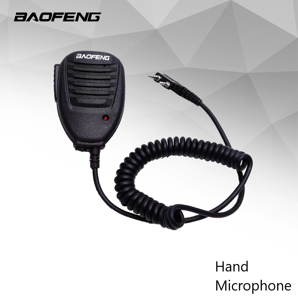 Baofeng Original Speaker Mic Hand Microphone For Walkie Talkie Two Way ...