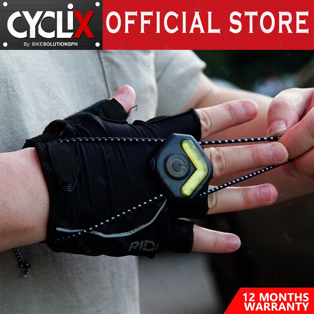 2 pcs Cyclix Turn Smart hand signal bike light motion trigger ...