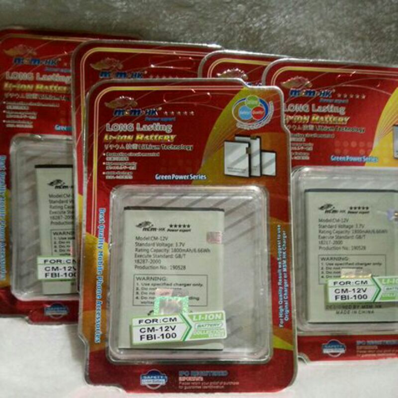 Cm -12V FB1 -100 Hk msm Battery 1800mah (THU) | Shopee Philippines