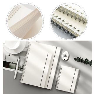 Double Spring Notepad Refillable notebook line&grid B5 A5 A6 notebook ...