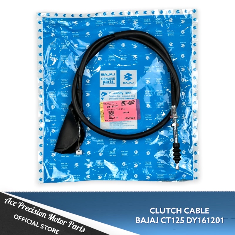 BAJAJ CT 125 CLUTCH CABLE DY161201 GENUINE | Shopee Philippines