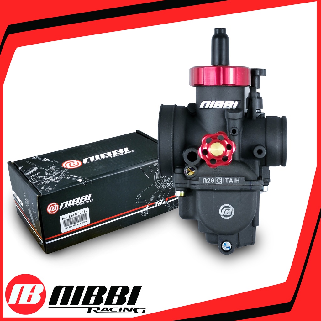 Nibbi Carb 26MM Round slide Super Sport Carburetor Version 5 (PE26MM ...