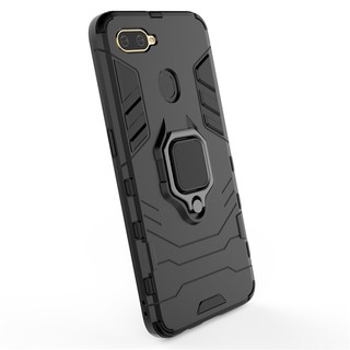 OPPO A12 A12E Hybrid Armor Car Shockproof Magnetic Finger Ring Hard ...