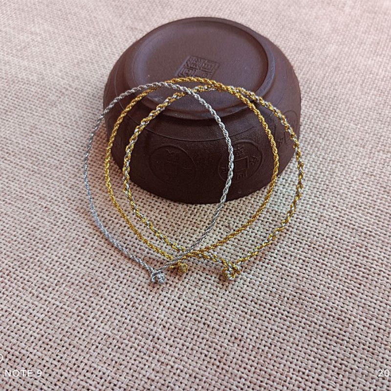 Lucky string jewelry bracelet(pm color) | Shopee Philippines