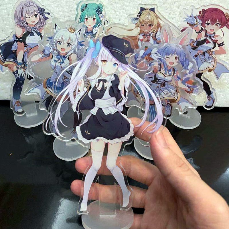 Hololive Vtuber 16cm Acrylic Action Figure Stands Model Plate Pekora ...