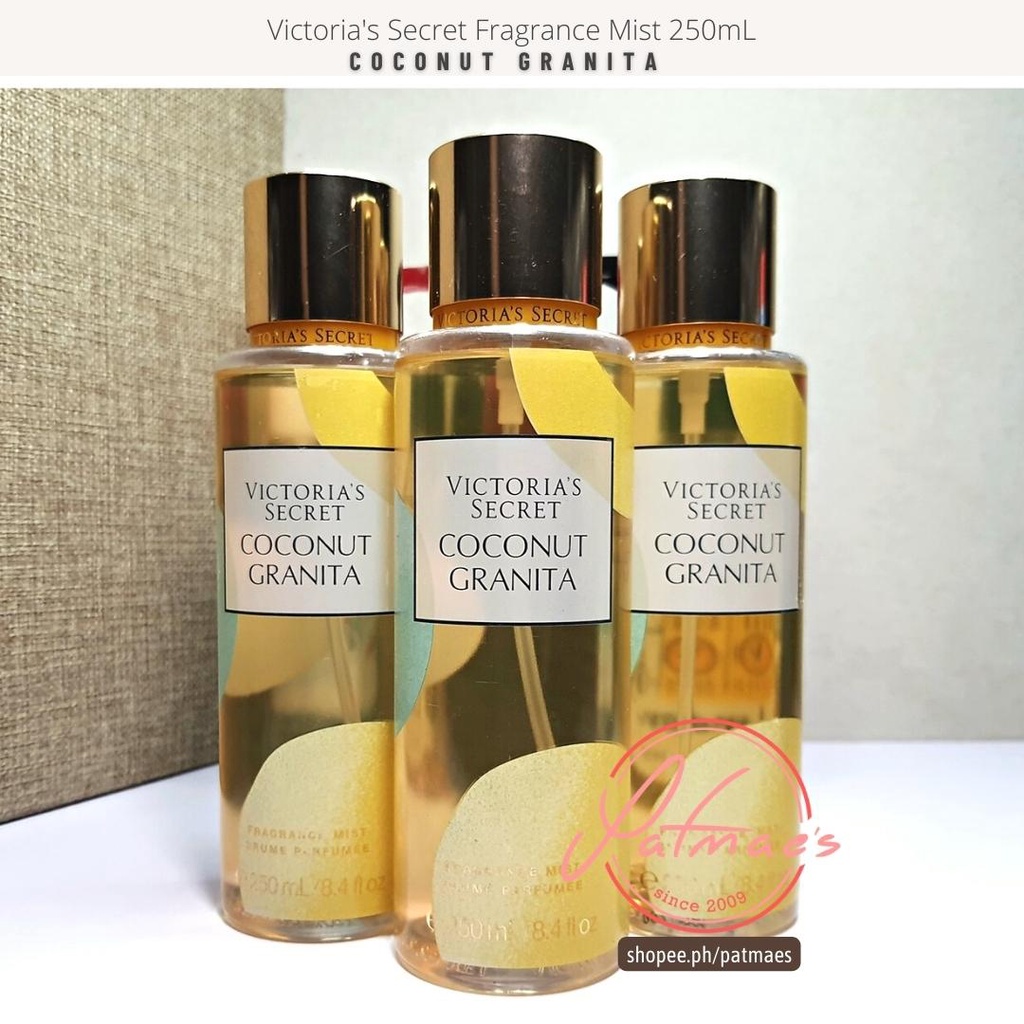Victoria's Secret Fragrance Mist Coconut Granita 250mL (sold each ...