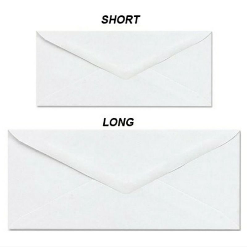 Letter Envelope - Sobre (LONG & SHORT) | Shopee Philippines