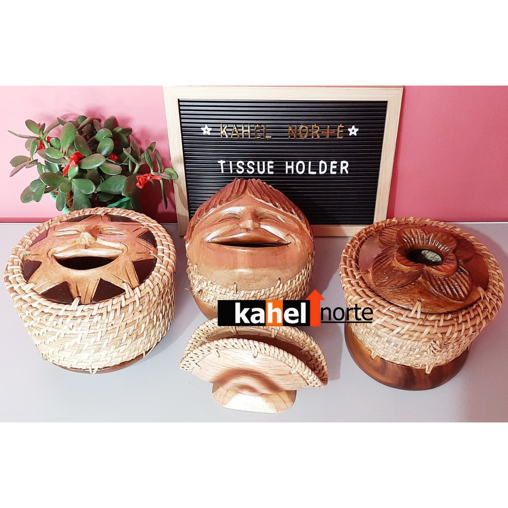 Premium Tissue Holder Table Napkin Holder Stylish Wood designs | Shopee ...