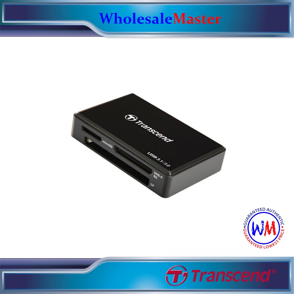 Transcend RDF9 USB 3.1 Card Reader TS-RDF9K | Shopee Philippines