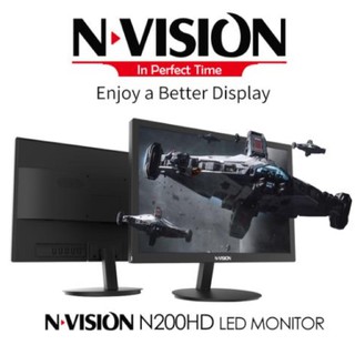 NVISION N200HD 20 inches wide LED WIDESCREEN Gaming Monitor | Shopee ...