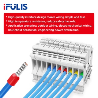 VE European Wire Connector Terminal Pin Tube Wiring E0308 E16-12 E25-16 ...