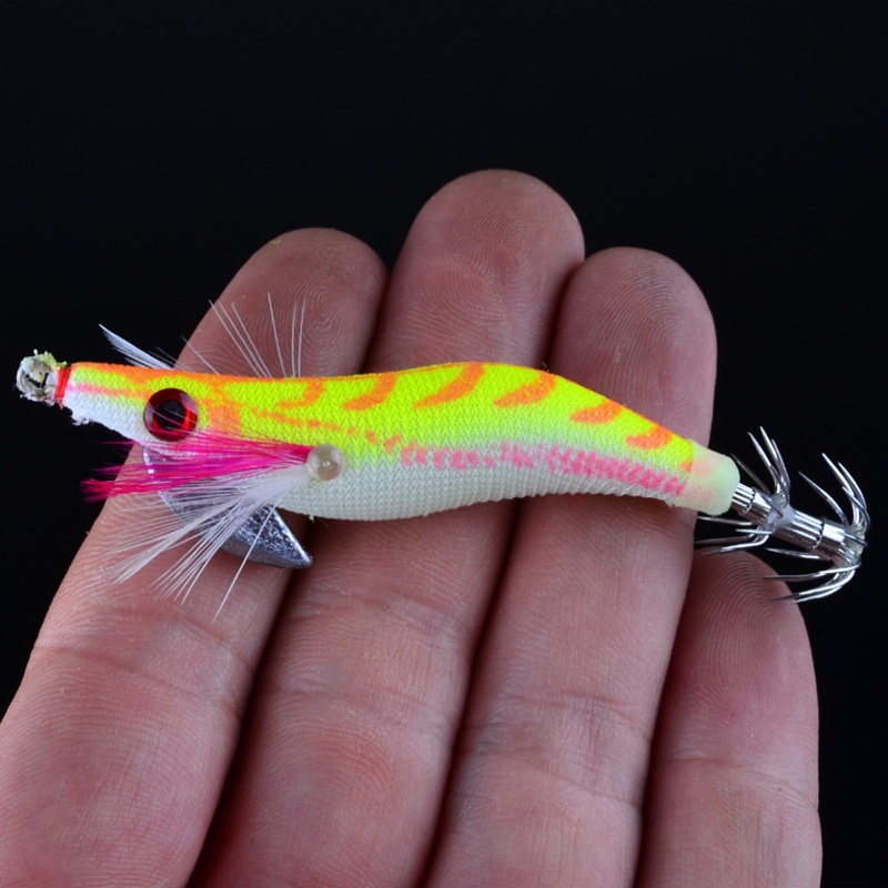 4pcs/lot Artificial Luminous Shrimp Fishing Lure 3D Eyes Bass Bait 8.5cm 7.3g Freshwater ...