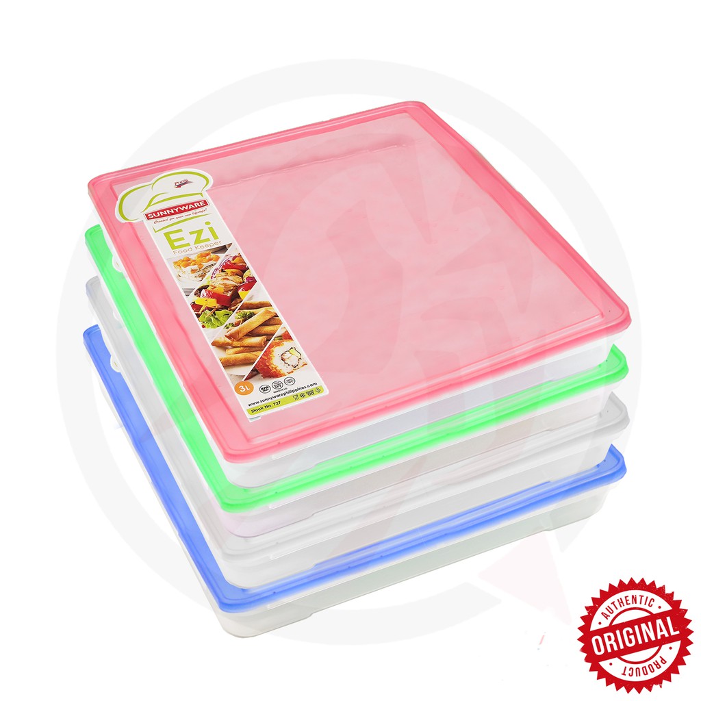 4 pcs Sunnyware 727 3L EZI Food Keeper Storage Container | House ...