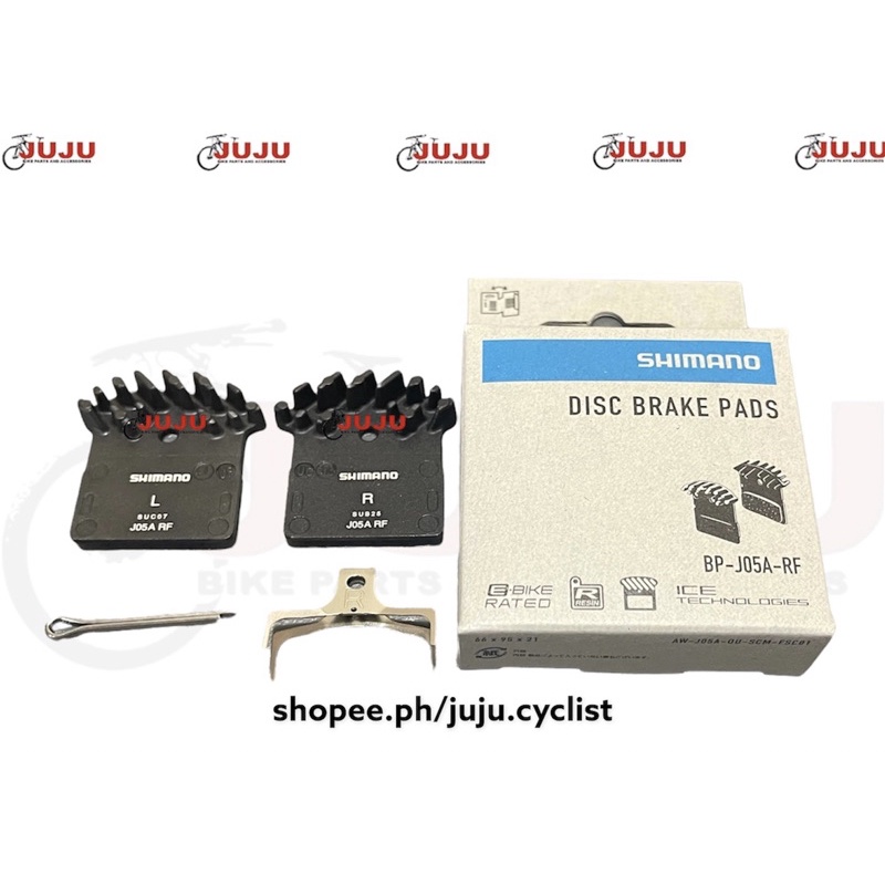 SHIMANO J05A-RF, G05S-RX, B05S Resin Disc Brake Pads |Juju Cyclist Juju ...