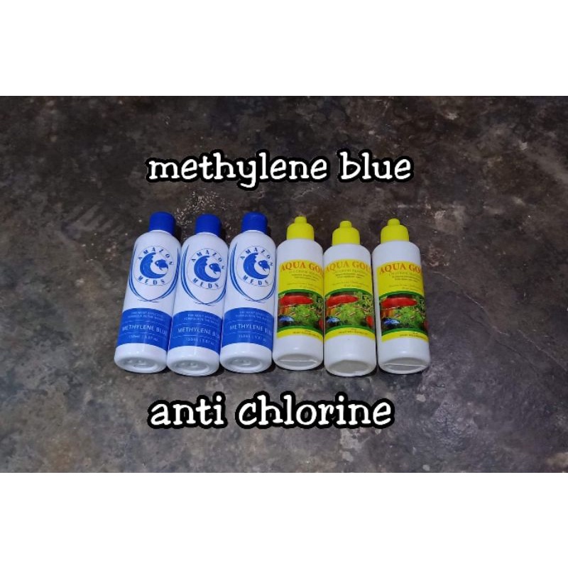 Methylene blue & Anti chlorine | Shopee Philippines