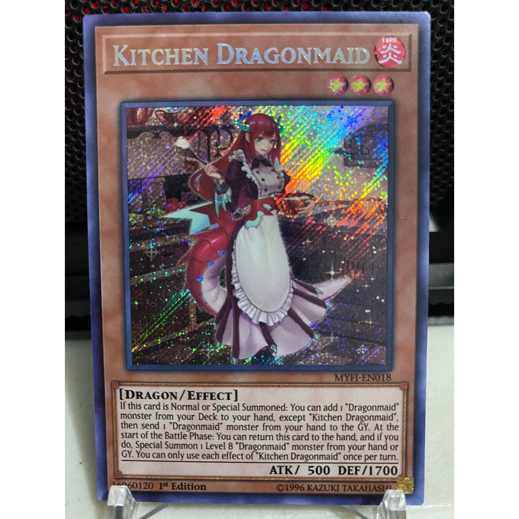 Kitchen Dragonmaid - MYFI-EN018 - Secret Rare 1st Edition | Shopee ...