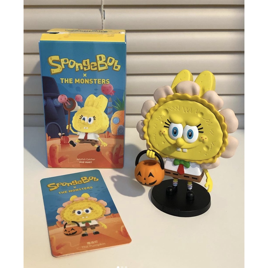 Labubu SpongeBob x The Monsters Blind Box Pop Mart The Pumpkin Zimomo Random - Manila Blog