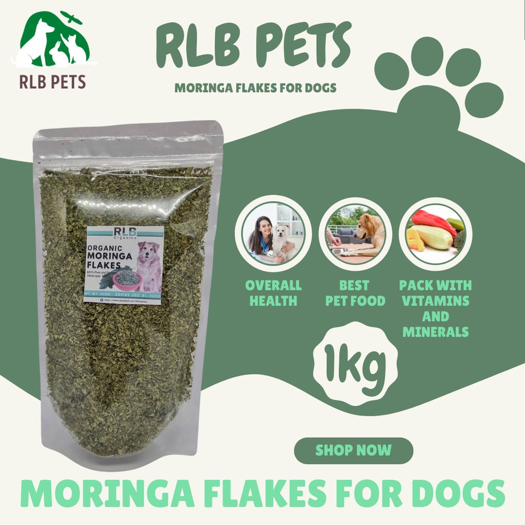 Moringa Flakes for Dogs Malunggay Flakes for Dogs Overall Health with ...