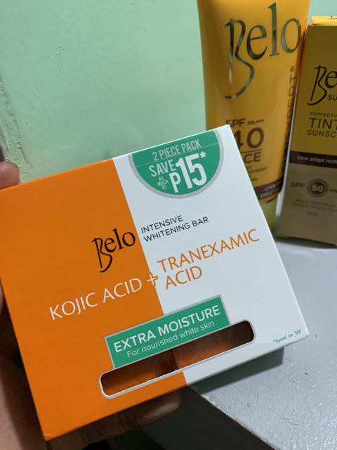 Belo Intensive Whitening Extra Moisture 65G 2-PC | Shopee Philippines