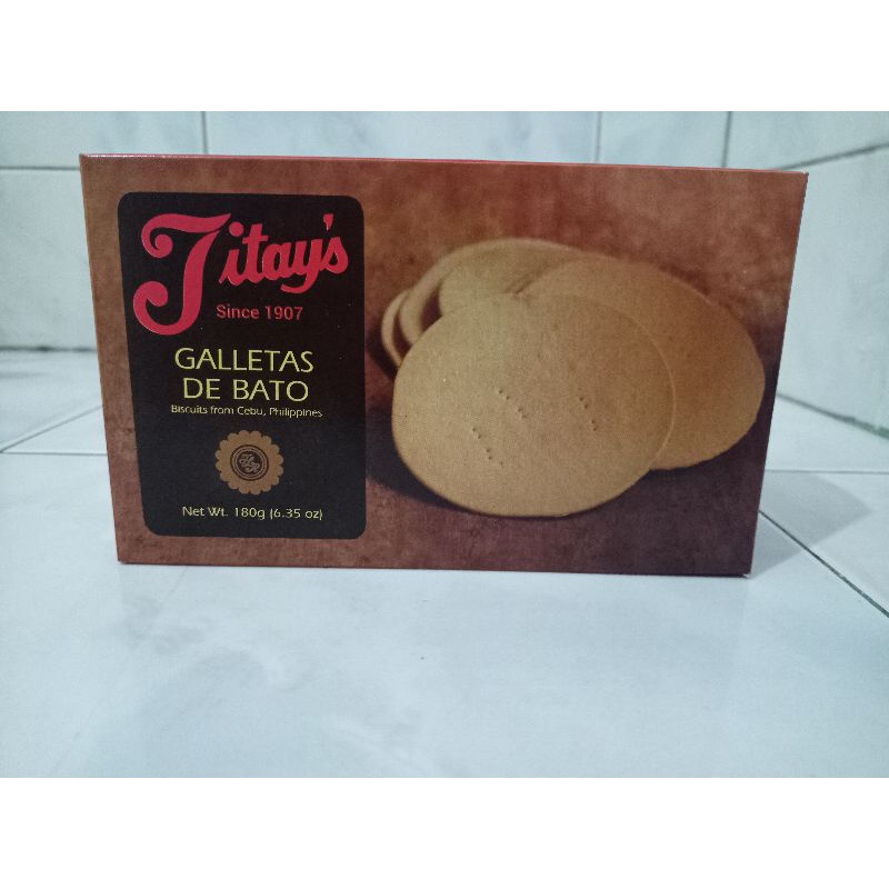 TITAY'S GALLETAS DE BATO 180G | Shopee Philippines