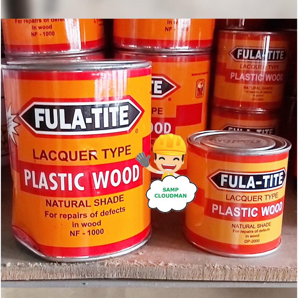 Fula-Tite Plastic Wood Dough Lacquer Type Natural Shade Destiny ...