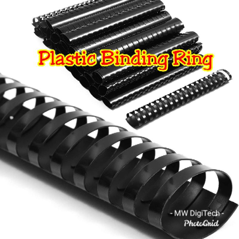 Plastic Comb Binding Ring, 32mm, 45mm (50pcs) | Shopee Philippines