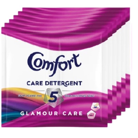 Comfort Powder Detergent Glamour Care 70g (6 Sachets) | Shopee Philippines