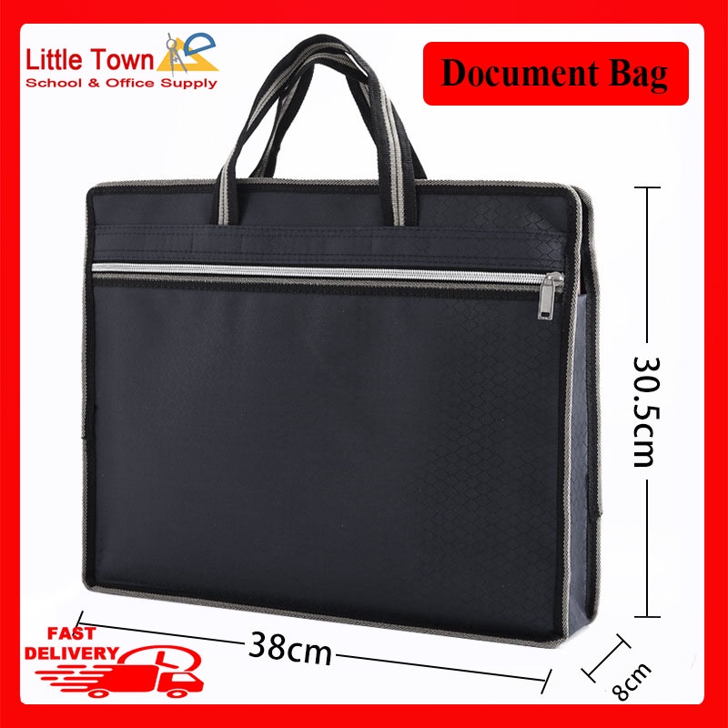 Oxford cloth portable document bag zipper document bag business ...