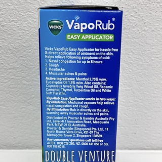 Vicks VapoRub Easy Applicator Vaporising Ointment 35g | Shopee Philippines