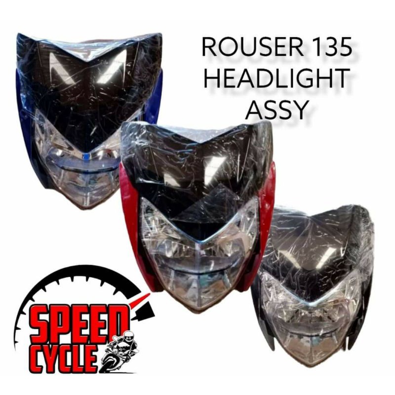 HEADLIGHT ASSY ROUSER 135 | Shopee Philippines