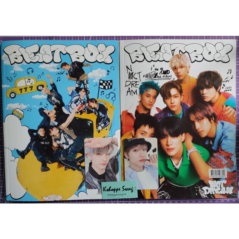 NCT DREAM BEATBOX OFFICIAL ALBUMS WITH JISUNG PHOTOCARDS SET | Shopee ...