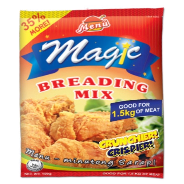 Menu Magic Breading Mix 100g x 6 packs | BeeCost