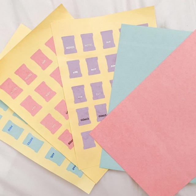 Customized Label Sticker Foiled (Pastel Colored sticker) | Shopee ...