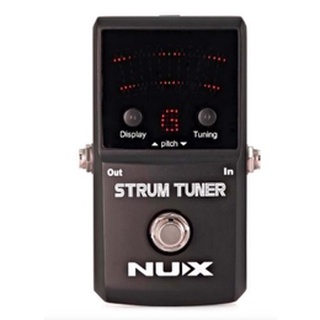 Nux Strum Tuner Multi-String Guitar and Bass Pedal Tuner | Shopee ...