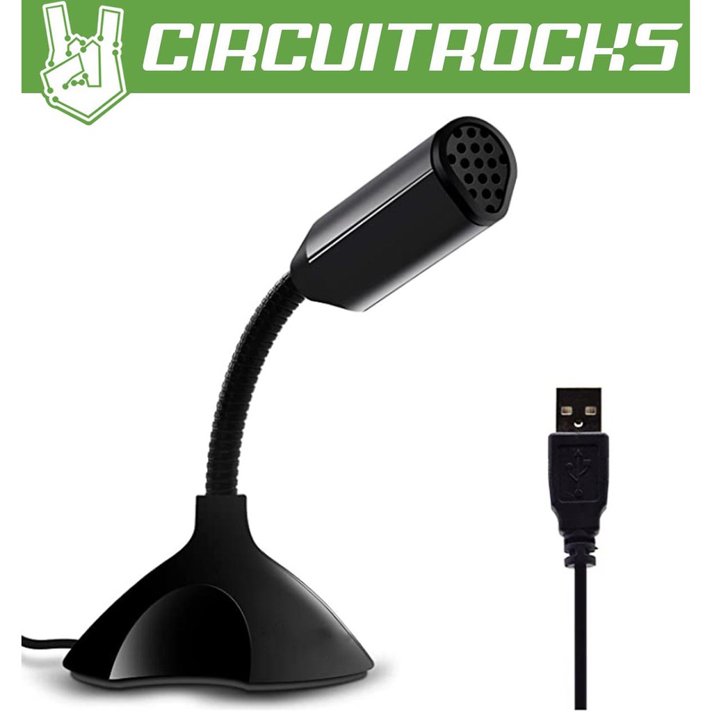 USB Microphone for Laptop Desktop ZOOM Skype Google Meeting Plug and ...
