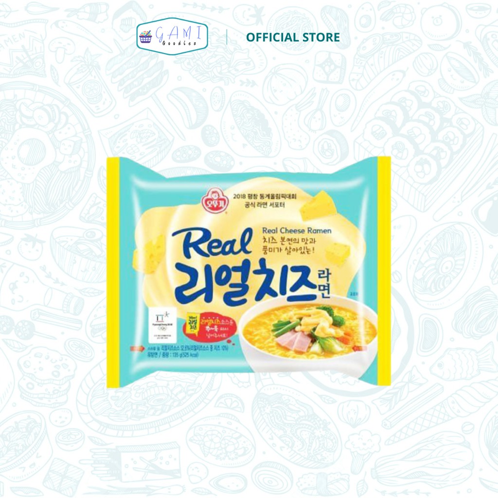 Ottogi Real Cheese Ramen - 135g | Shopee Philippines