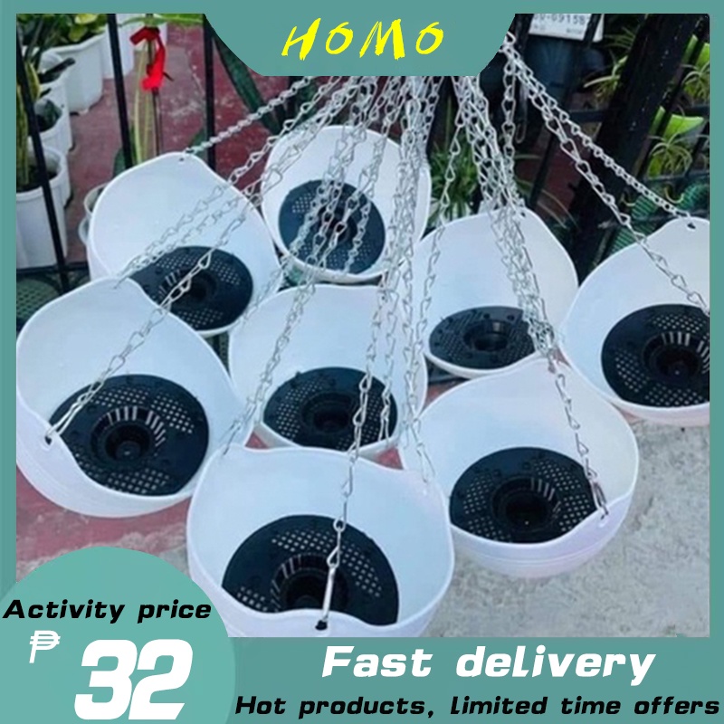 Flower pot gardening plastic flower pot indoor and outdoor decorative ...