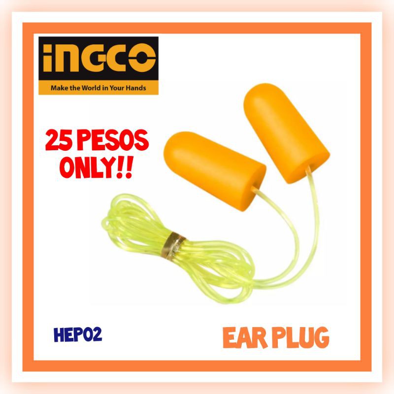 Ingco Ear Plug HEP02 | Shopee Philippines