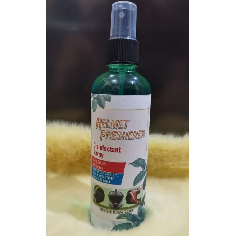 Helmet Freshener Disinfectant Spray 250ml | Shopee Philippines