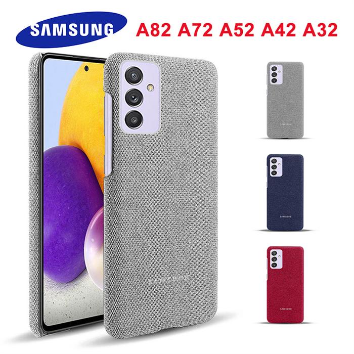 SAMSUNG Galaxy A82 Case Hiha Canvas Pattem Protective Cover For Galaxy ...