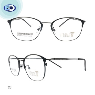 EO Herme Studio HS19940 Frame with Free Multicoated Lens / Non-graded ...