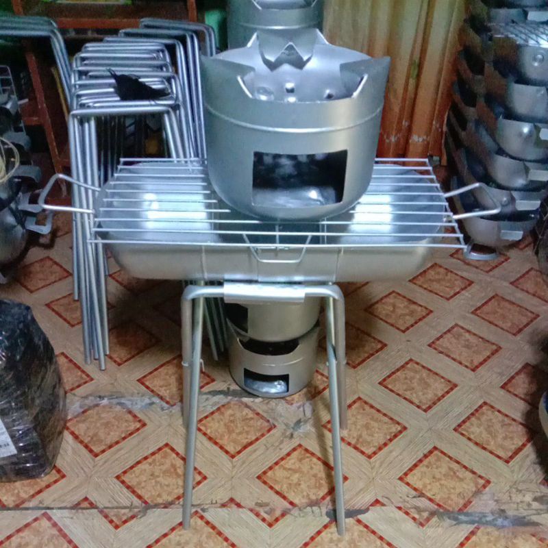 BUY1TAKE1 P950 (gawa na sa tangke) ihawan stand at kalan/ bbq grill ...