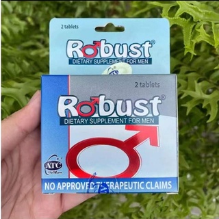 Supplement For Men Robust 550mg 2 Tablets | Shopee Philippines