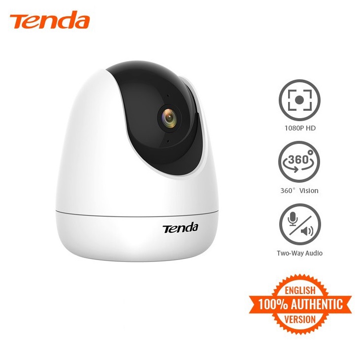 Tenda CP3 1080P HD Smart WiFi Security Camera, Two-Way Audio, 360 ...