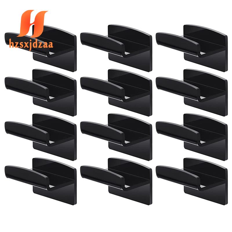 12 Pieces Hat Rack Hat Holder Organizer for Wall Hats Hanger Adhesive ...