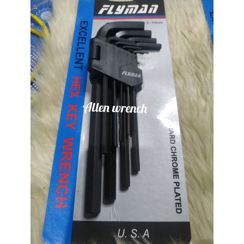 Flyman usa allen wrench/flower type/ball type | Shopee Philippines